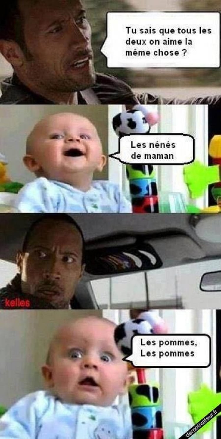 Tu sais que tous les deux on aime la même chose - Humour-France.fr