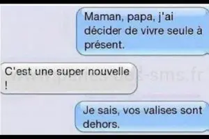 J'ai décider de vivre seule à présent - Humour-France.fr