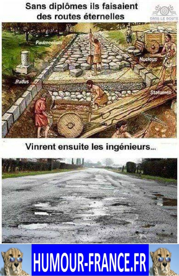 Sans diplômes ils faisaient des routes éternelles - Humour-France.fr