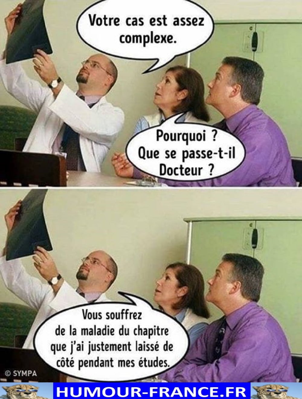 Votre cas est assez complexe. - Humour-France.fr