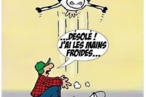 Désolé ! J’ai les mains froides …. - Humour-France.fr