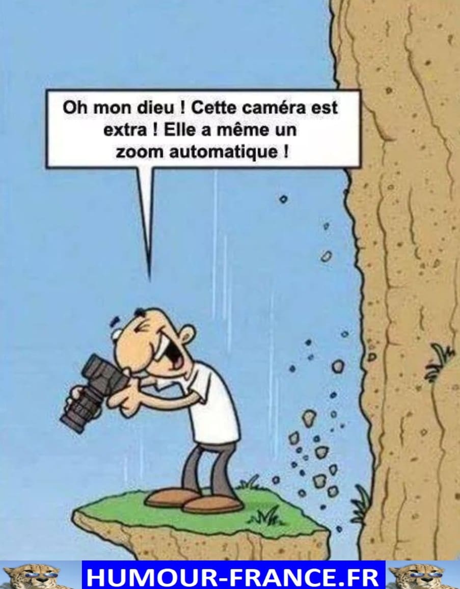 Cette caméra est extra ! Elle a même un zoom automatique