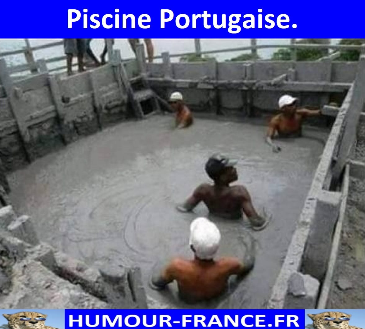 Piscine Portugaise. - Humour-France.fr