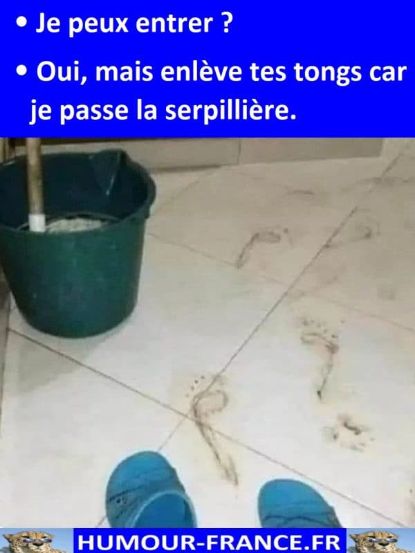 Je peux entrer ? - Humour-France.fr