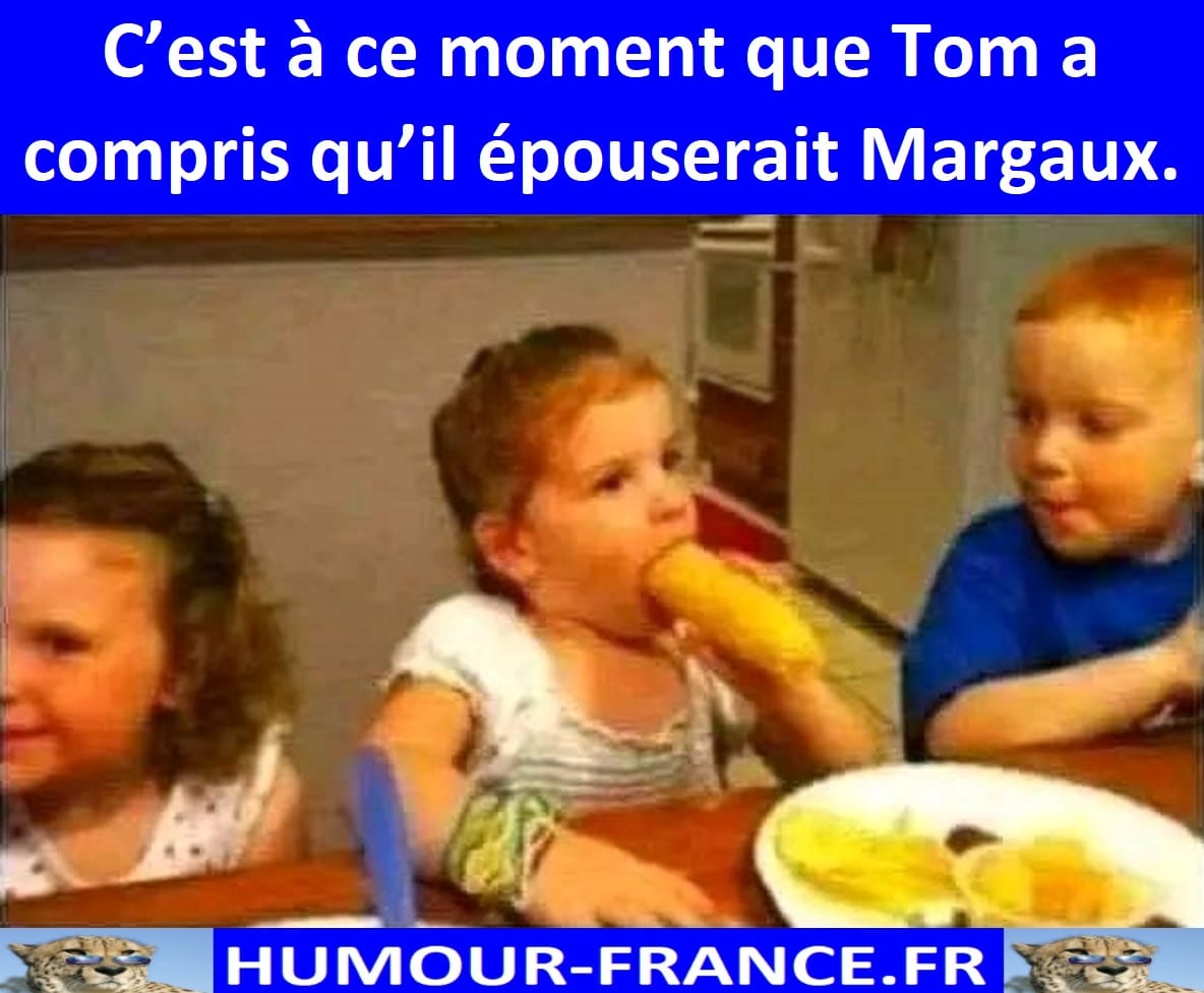 C’est à ce moment que Tom a compris qu’il épouserait Margaux. - Humour ...