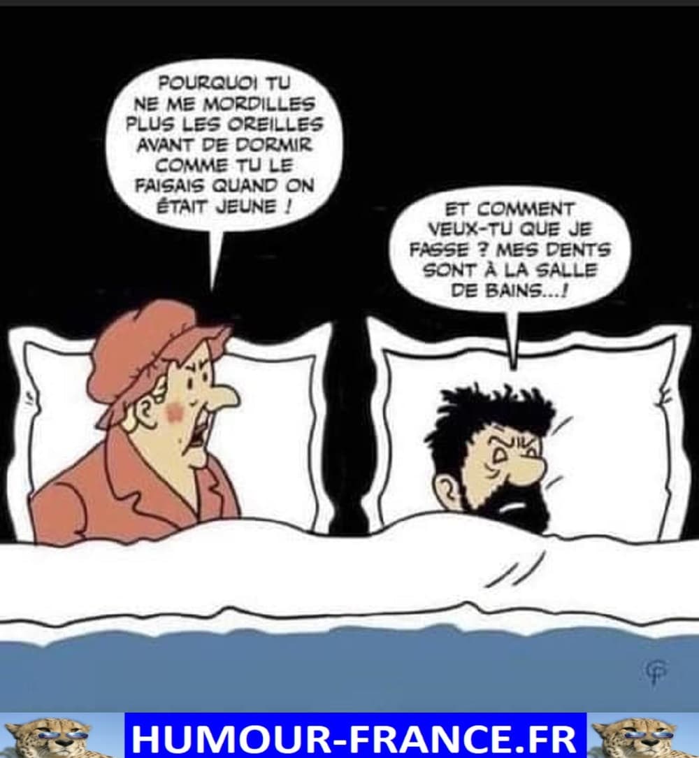 Pourquoi tu ne me mordilles plus les oreilles avant de dormir