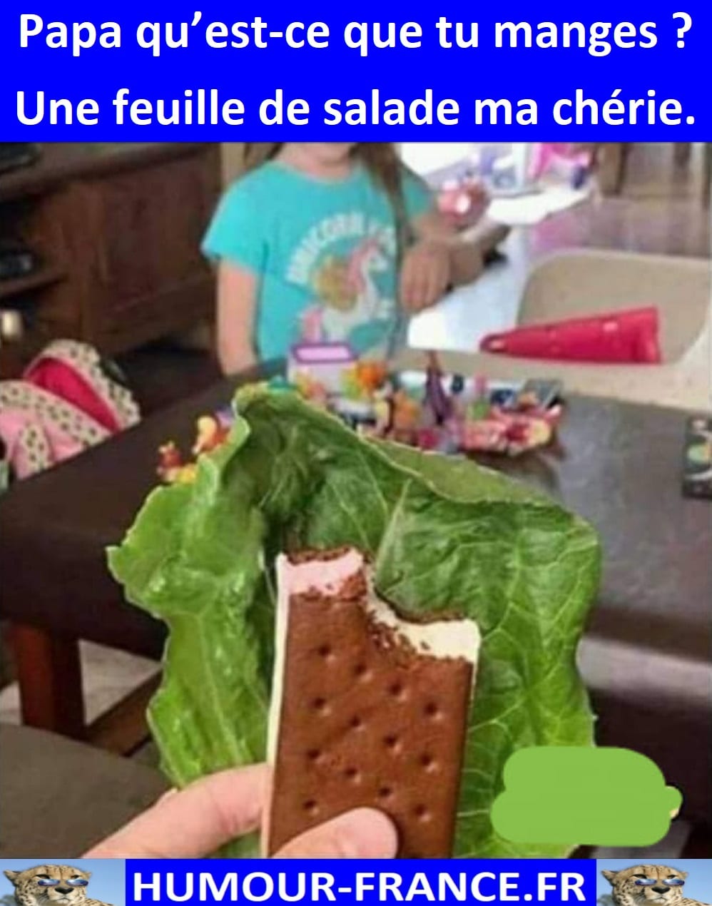 Papa qu’est-ce que tu manges ? - Humour-France.fr