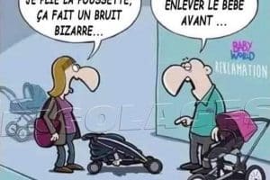 A chaque que je plie la poussette, ça fait un bruit bizarre … - Humour ...