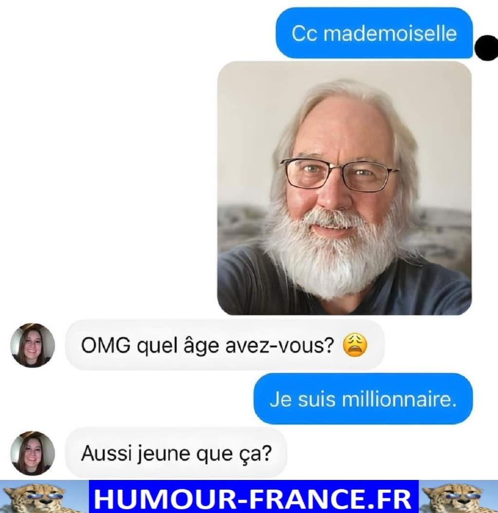 Coucou mademoiselle. - Humour-France.fr