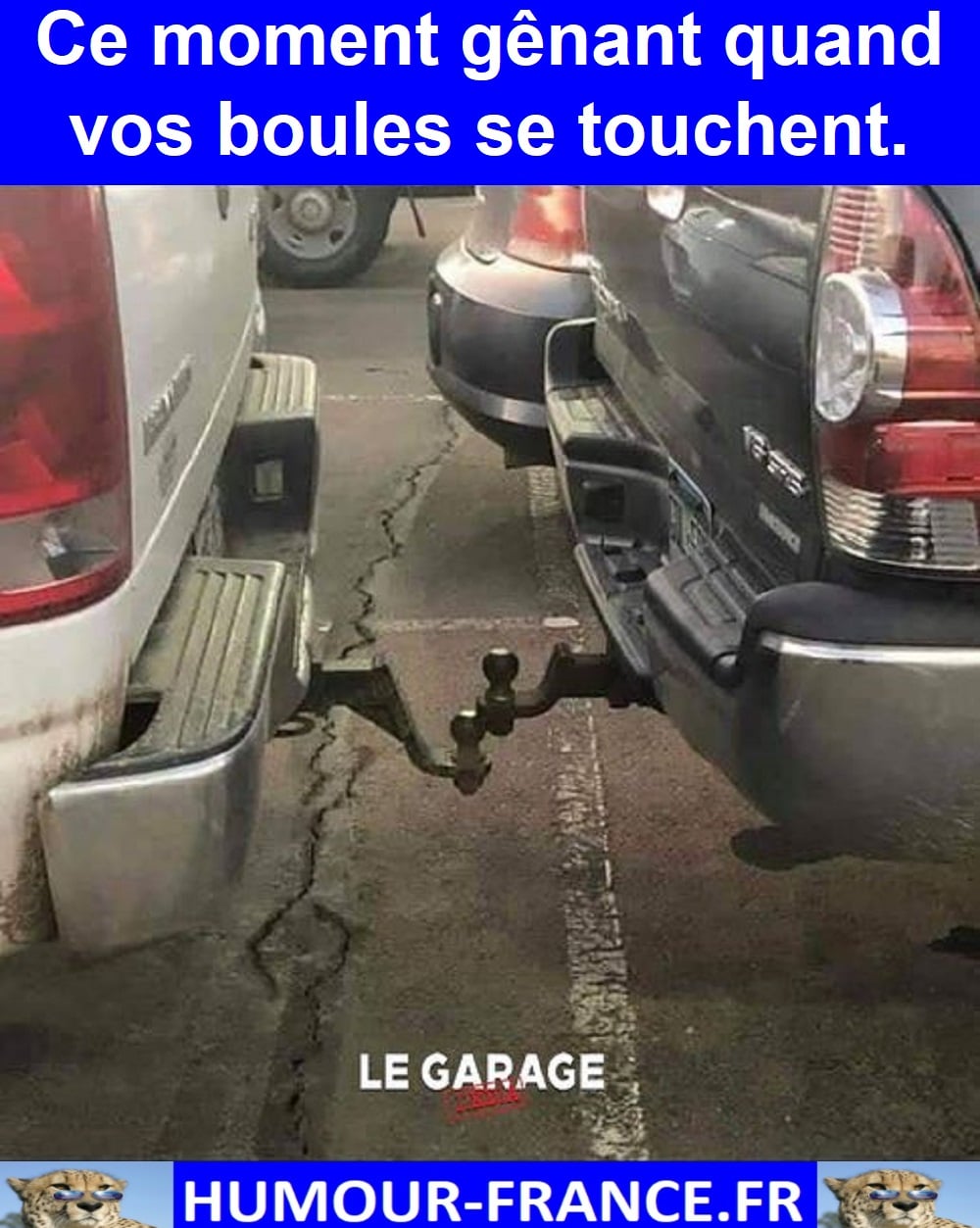 Ce moment gênant quand vos boules se touchent. - Humour-France.fr