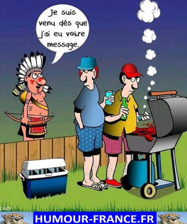Je suis venu dès que j’ai eu votre message. - Humour-France.fr