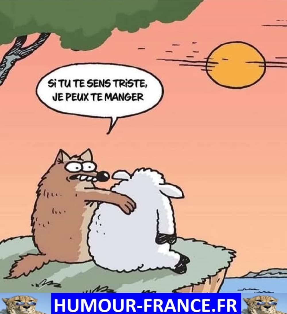 Si tu te sens triste, je peux te manger. - Humour-France.fr