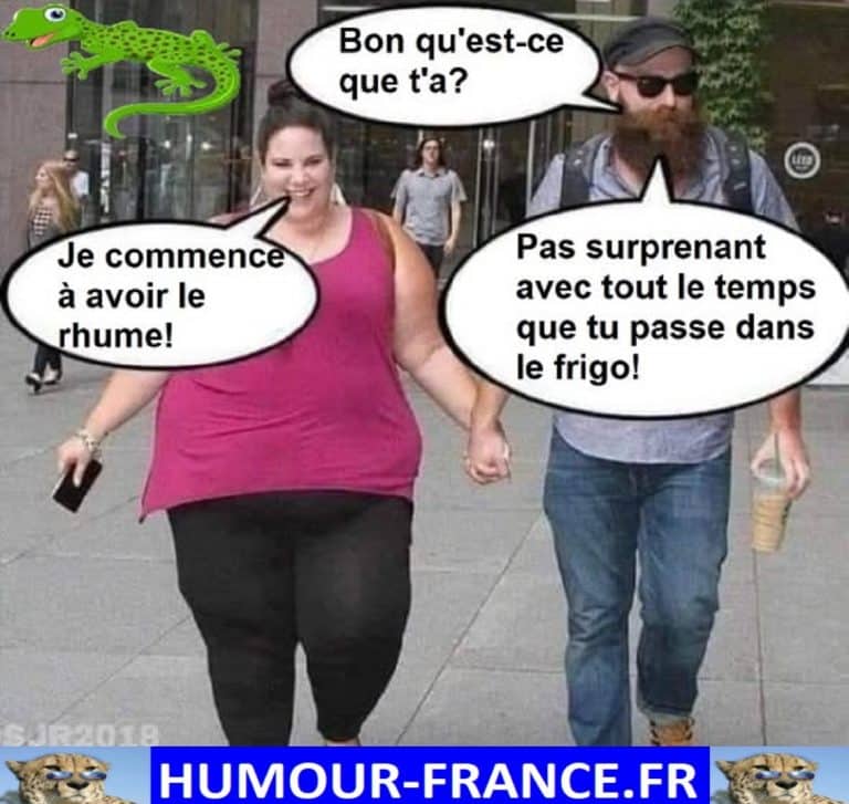 Je commence à avoir le rhume ! - Humour-France.fr