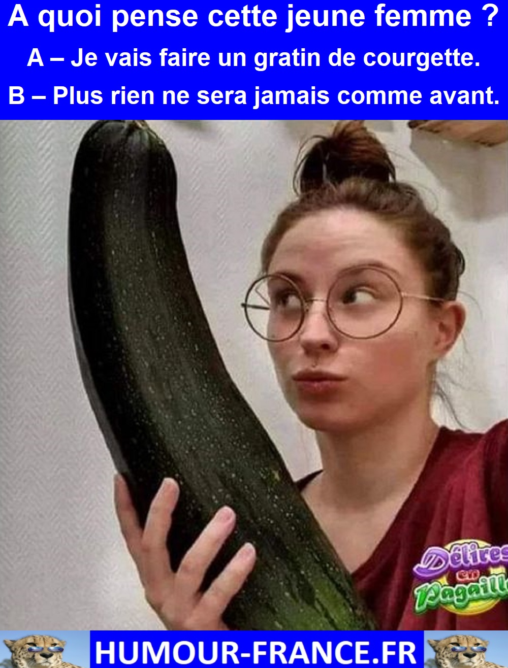 A quoi pense cette jeune femme ? - Humour-France.fr